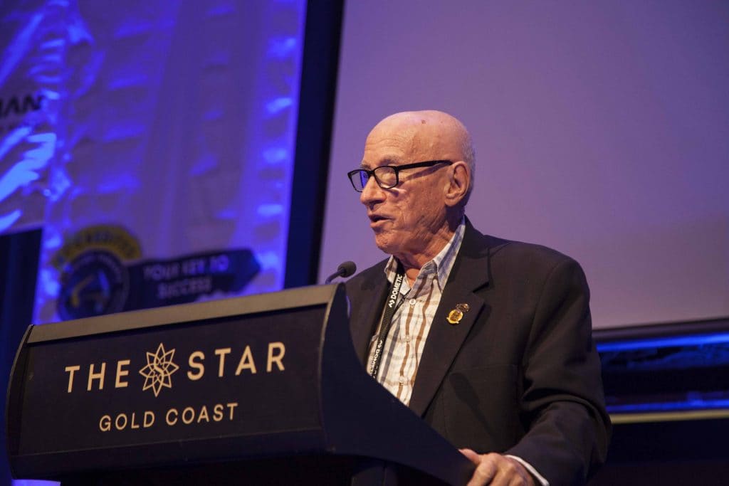 Ron Chapman honoured with Living Legend recognition | Caravan Industry ...